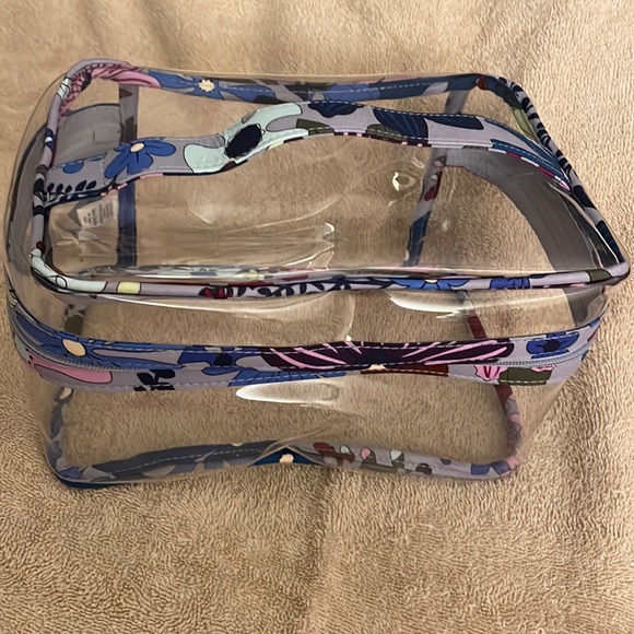 Vera Bradley | Bags | Vera Bradley Clear Carry Case | Poshmark